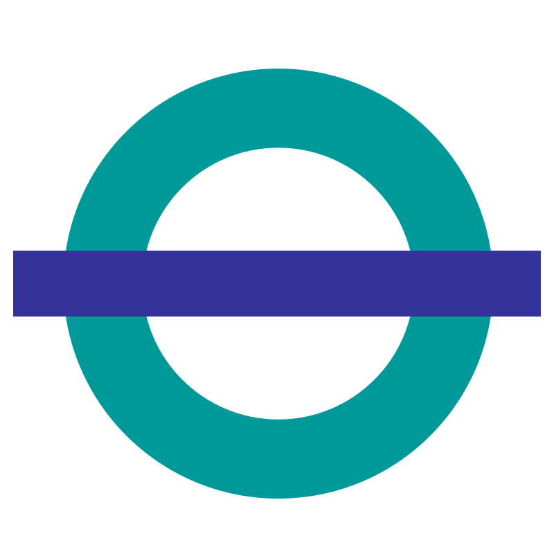 DLR roundel - Bradshaw